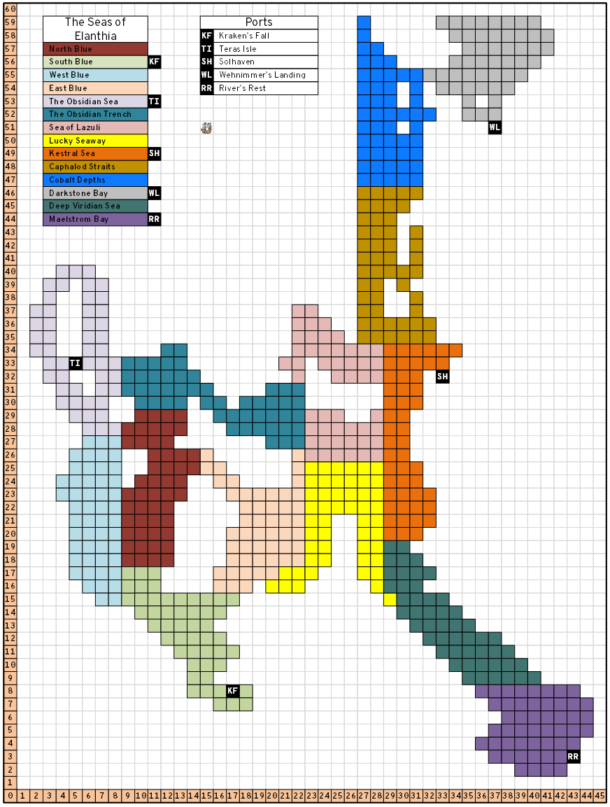 Open Sea Adventures/maps - GemStone IV Wiki