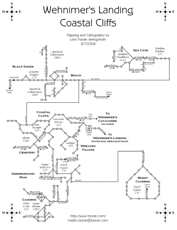 Wehnimer's Landing Area (map) - GemStone IV Wiki