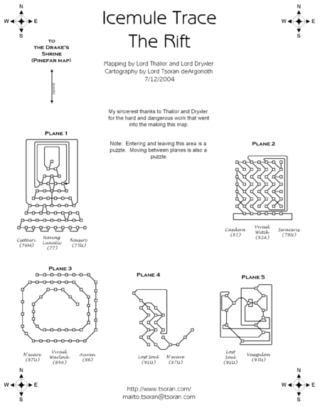 Icemule Trace Area (map) - GemStone IV Wiki