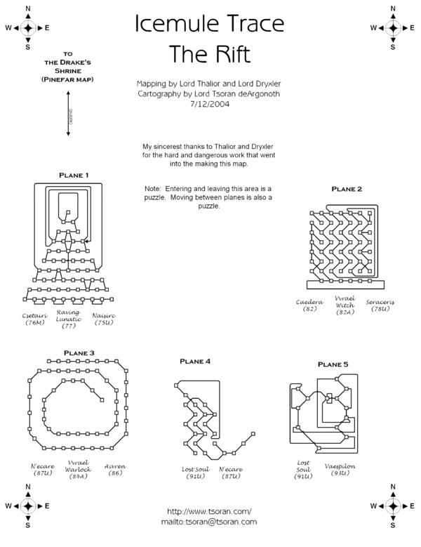 Icemule Trace Area (map) - GemStone IV Wiki