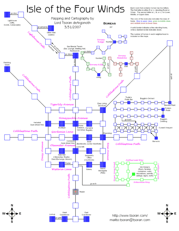 Mist Harbor Area (map) - GemStone IV Wiki
