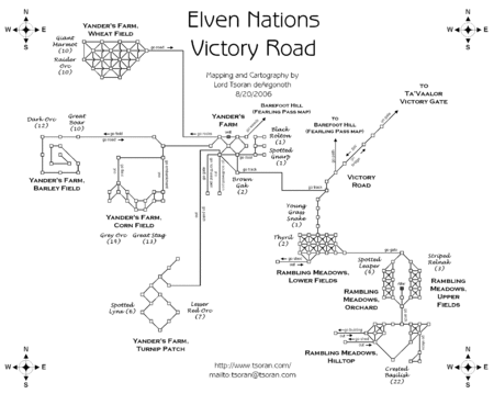 Ta'Vaalor Area (map) - GemStone IV Wiki