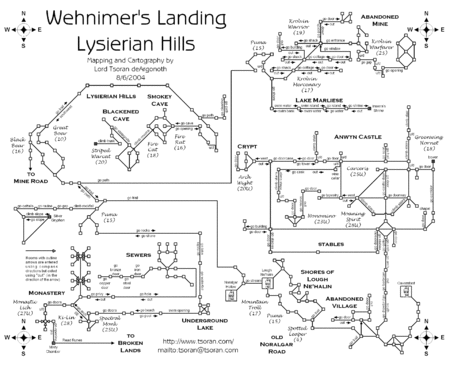 Wehnimer's Landing Area (map) - GemStone IV Wiki