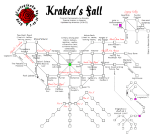 Kraken's Fall Area (map) - GemStone IV Wiki