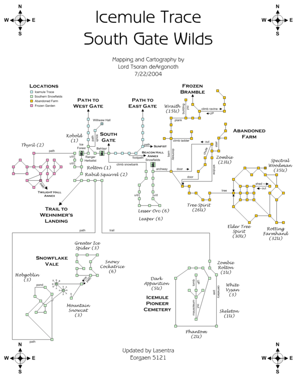 Icemule Trace Area (map) - GemStone IV Wiki